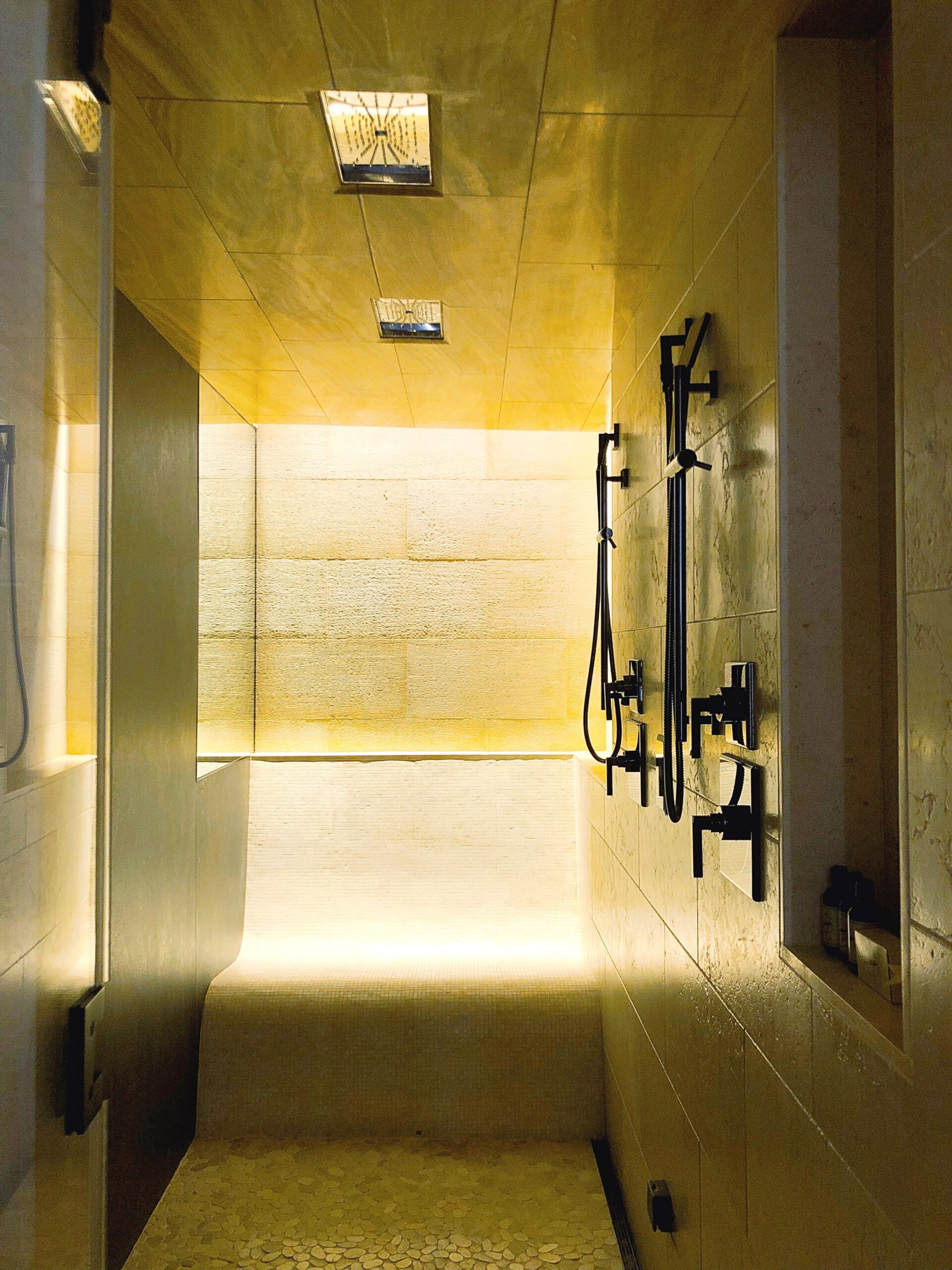 Shower detail | Four Seasons Resort Lanai | Lowe Luxury Travel | Lowe ...